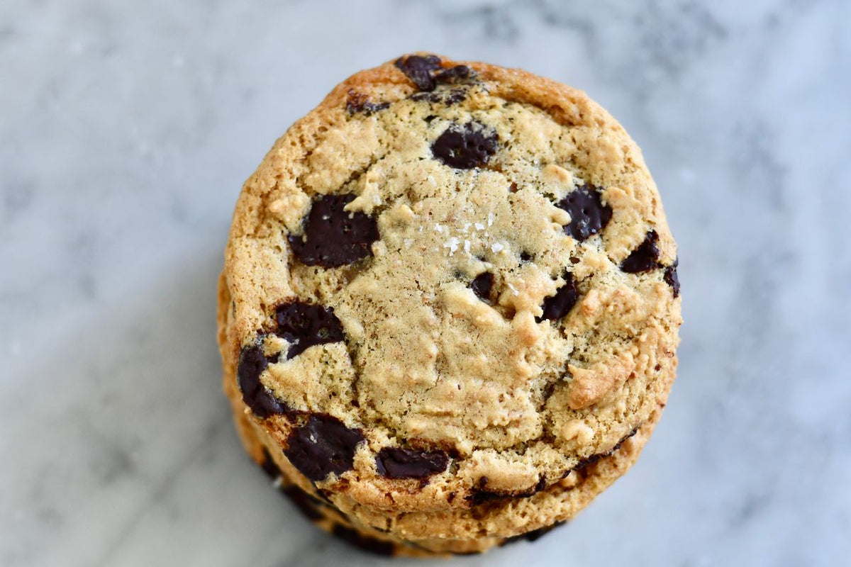 Vegan Chocolate Chip Cookies (package of 6) – Pan Chancho Bakery