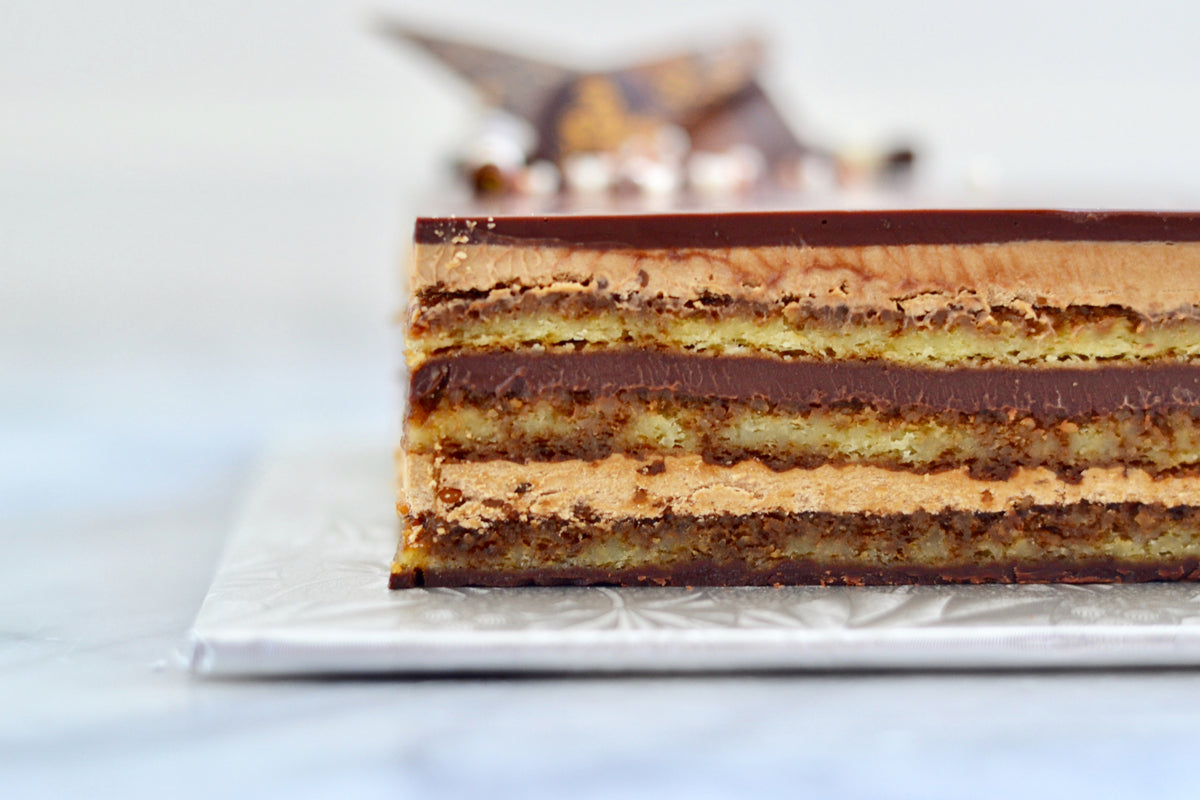 Opera Cake Slice – Pan Chancho Bakery