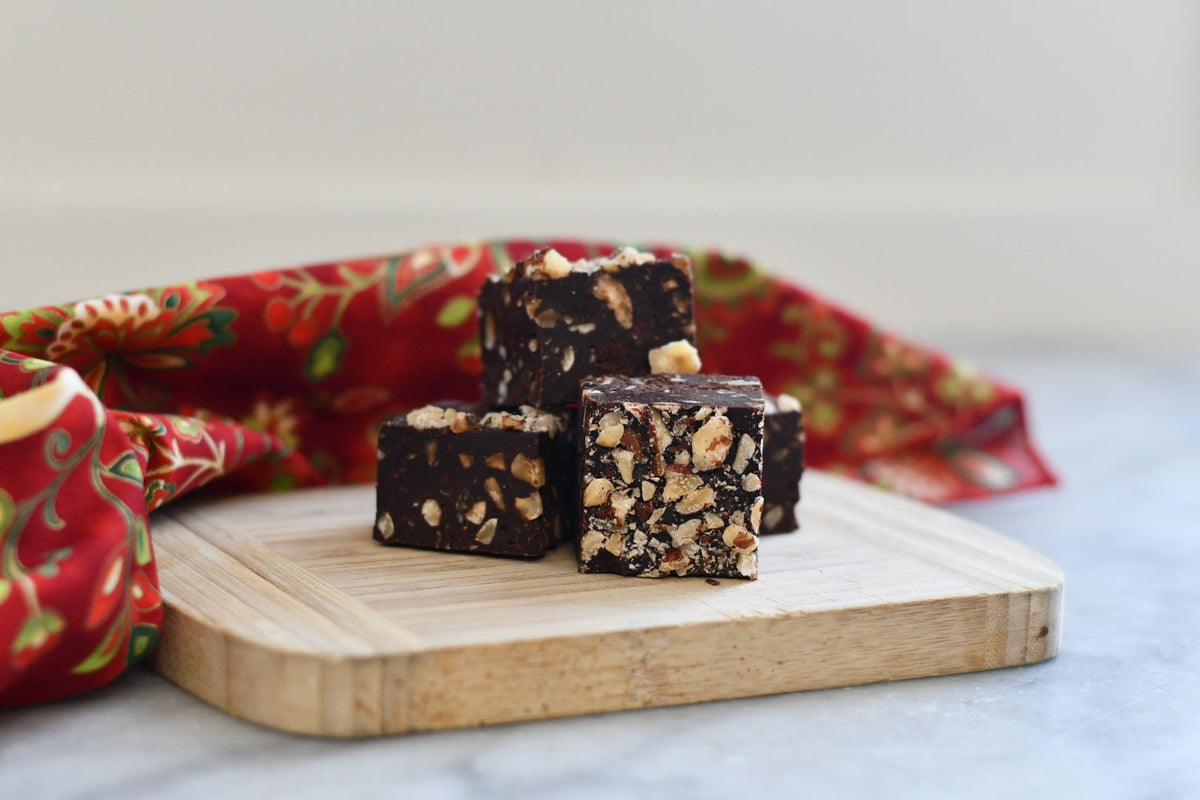 Chocolate Fudge Squares Vegan – Pan Chancho Bakery