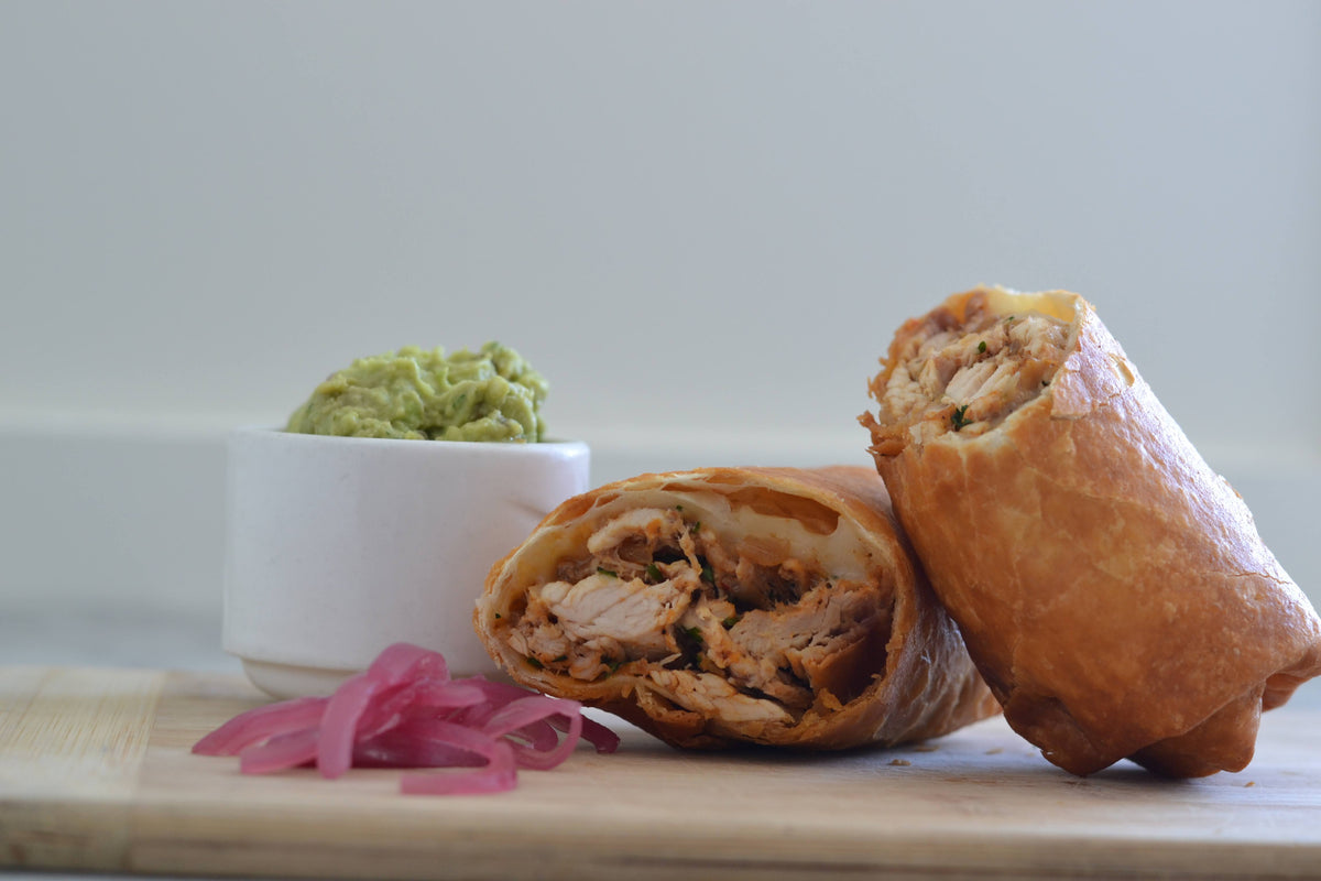 Chicken Chimichangas – Pan Chancho Bakery
