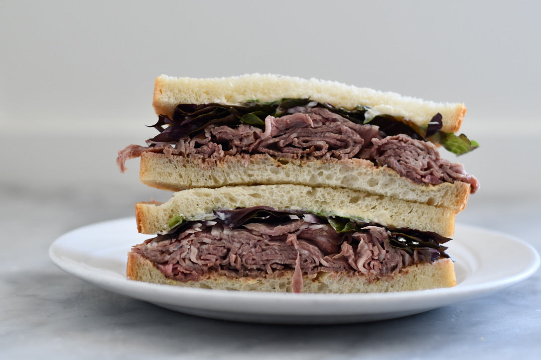 Rare Roast Beef Sandwich – Pan Chancho Bakery