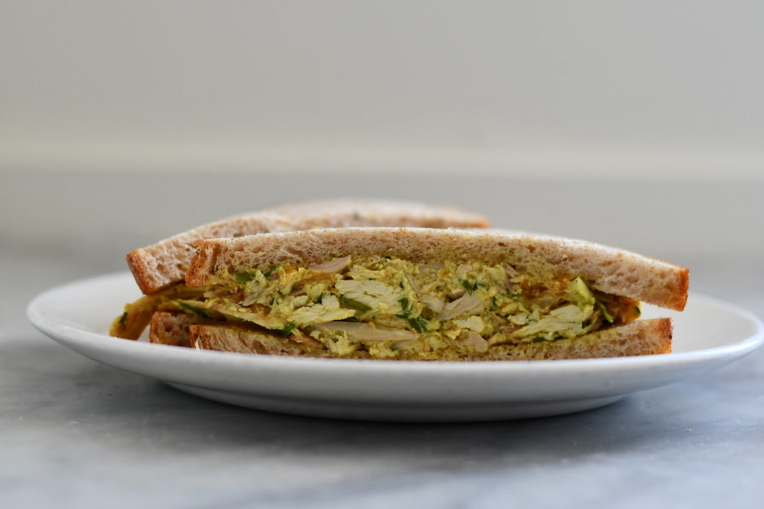 Curried Chicken Sandwich – Pan Chancho Bakery